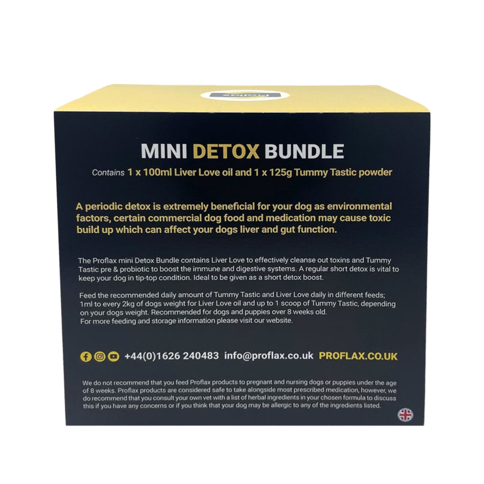 Proflax Mini Detox Bundle | 100% Natural Holistic Oil & Herbal ...